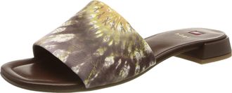 Högl Högl Damen Poppy Hausschuh, Chocolate/Multi, 37.5 EU Weit
