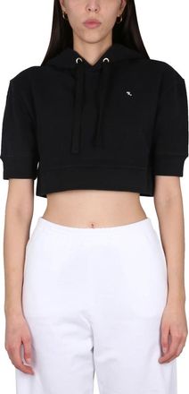 Raf Simons Femme, Sweatshirts et sweats &agrave; capuche, Noir, Taille: 40 FR SweaT-shirts &agrave; capuche