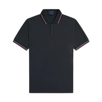 Fred Perry Twin Tipped Poloshirt - - Tops - Herren - Gr&uuml;n - XS