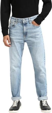 Calvin Klein Jean Homme Slim Fit Tapered Fit, Bleu (Denim Light), 34W/34L