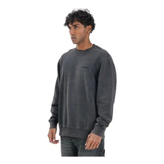 Dickies Homme, Sweatshirts et sweats &agrave; capuche, Noir, Taille: L Plentywood SweaT-shirt