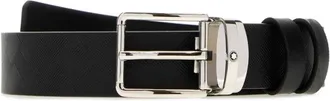 Montblanc Montblanc, Homme, Accessoires, Noir, Taille: ONE Size Reversible Leather Belt