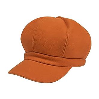 Generic Chapeau pour femme Automne et Hiver Chaud Mode Laine B&eacute;ret Peintre Chapeau D&ocirc;me Chapeau Costume Chapeaux, C, Taille unique