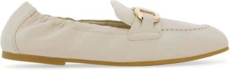 Ferragamo Homme, Chaussures, Beige, Taille: 44 EU Jodie Unstructured Loafer