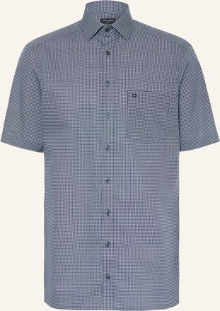 Olymp Kurzarm-Hemd Luxor Modern Fit blau