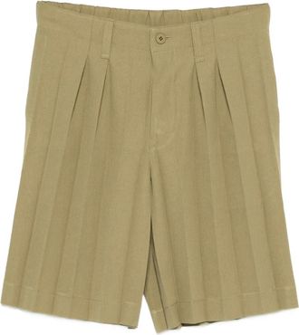 Issey Miyake Homme, Shorts, Vert, Taille: M Edge Shorts