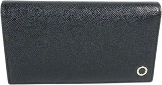 Bulgari unisex, Pre-owned, Noir, Taille: ONE Size Portefeuille Vintage Pré-owned