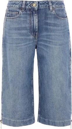 Elisabetta Franchi Femme, Shorts, Bleu, Taille: W27 Denim Shorts