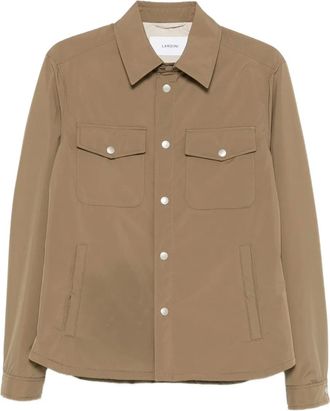 Lardini Klassische Hemdjacke - Nude