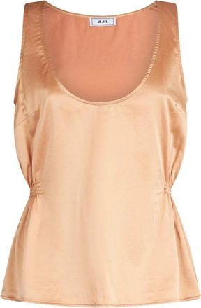 Jijil Femme, Blouses et Chemises, Brun, Taille: 36 FR D&eacute;bardeur