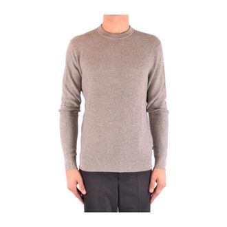 Michael Kors Rundhals-Strickpullover - - Knitwear - Herren - Beige - S