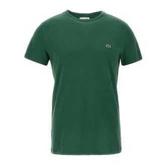 Lacoste Homme, Tops, Vert, Taille: S T-Shirt en coton Pima