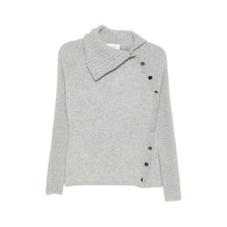 Sportmax Asymmetrischer Cardigan - - Knitwear - Damen - Grau - XS