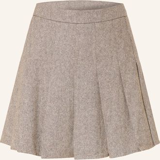 Neo Noir Neo Noir Faltenrock Laurina braun