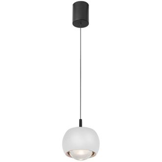 Mantra Suspension, Suspension LED Roller, Mantra Blanc en Metal, MANTRA