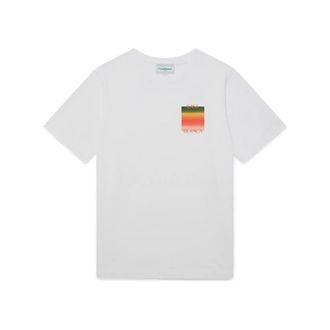 Casablanca T-Shirt - - Tops - Herren - Wei&szlig; - S
