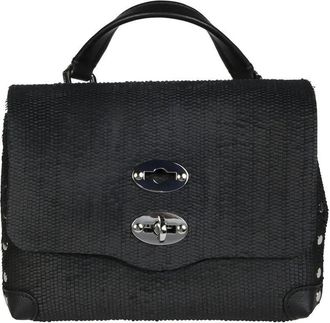 Zanellato Crossbody Bags - Structured Brown Handbag With Top Handle And Detac - Gr. unisize - in Schwarz - für Damen