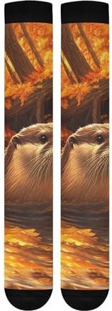 Generic Chaussettes De Contention Animal Coloré Chaussettes Pour Cyclisme Confortables Classiques Chaussette De Football, Pour Trekking, Gym, Course À Pied, 5