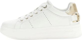 Guess Femme, Chaussures, Blanc, Taille: 39 EU Wesli Baskets