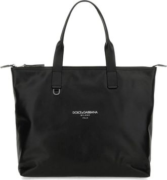 Dolce & Gabbana Homme, Sacs, Noir, Taille: ONE Size Medium Shopper