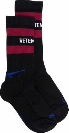 VETEMENTS unisex, Sous-v&ecirc;tements, Noir, Taille: S Calzini Socks