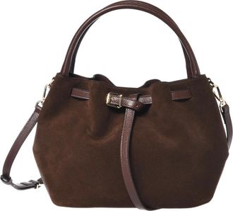 Baldinini Femme, Sacs, Brun, Taille: ONE Size Suede Handbag
