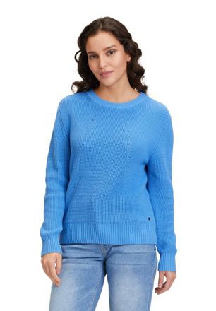 Betty & Co Damen 5010/3709 Pullover, Regatta Blue, 36 EU