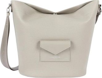 Lancaster Sac bandouli&egrave;re Maya Double KBA - Femme - Sacs - Blanc - Taille: ONE Size