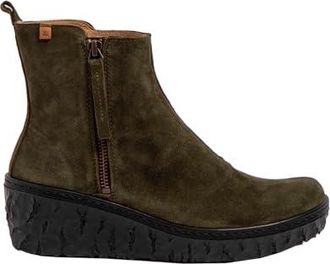 El Naturalista Bottines en cuir N5167 Myth Yggdrasil green -Hauteur de la cale 5cm