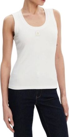 Fracomina Femme, Tops, Blanc, Taille: 42 FR Canotta
