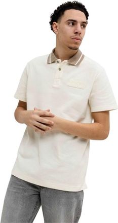Versace Jeans Couture Homme, Tops, Beige, Taille: XL Bis R Patch Square Polo
