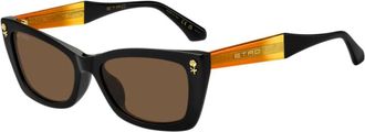 Etro Femme, Accessoires, Noir, Taille: 54 MM Lunettes de soleil