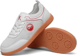 Generic Hommes Femmes Arts Martiaux Chaussures Confort Kung Fu Tai Chi Baskets Léger Taekwondo Conduite Chaussures De Sport,Rouge,38 EU