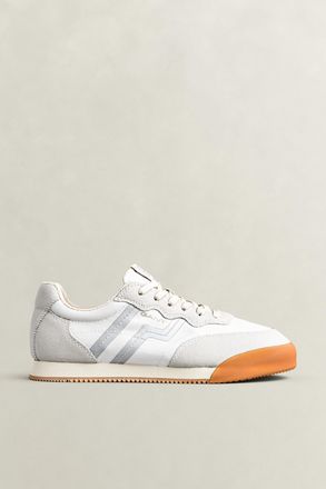 GANT Damen Beylana Sneaker aus Veloursleder (36) Wei&szlig;