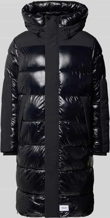 Khujo Regular Fit Steppmantel mit Kapuze und Label-Patch Modell OGIR