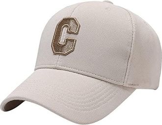 Generic Casquette de baseball brod&eacute;e avec lettres - Casquette dext&eacute;rieur - Couple sauvage - Pour homme et femme - Visi&egrave;re de course &agrave; pied - Pour femme, H, Ta