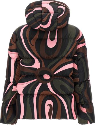 Emilio Pucci Marmo Down Jacket - Multicolor