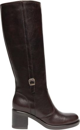 Nero Giardini Botte en cuir haute - Femme - Chaussures - Brun - Taille: 37 EU