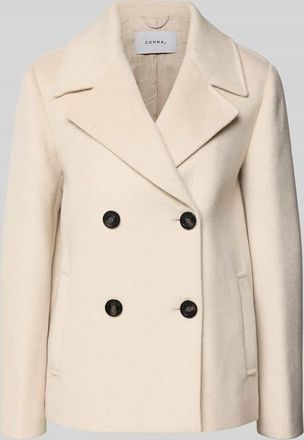 Comma Jacke mit Woll-Anteil und Reverskragen