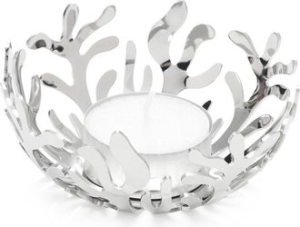Alessi Mediterraneo Teelichthalter, Edelstahl