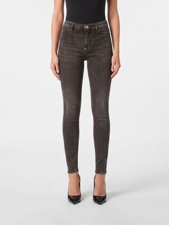 Philipp Plein Jeans Femme couleur Gris