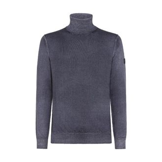Peuterey Rollkragenpullover - - Knitwear - Herren - Blau - L