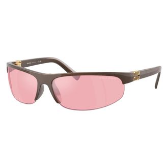 Miu Miu A02S Sonnenbrille - - Accessories - Damen - Braun - 70 MM