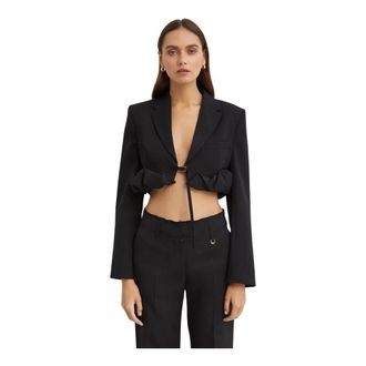 Jacquemus La Veste Croissant - - Jackets - Damen - Schwarzk - M