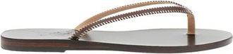 Ancient Greek Sandals Femme, Chaussures, Brun, Taille: 41 EU Saionara Stitch