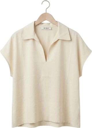 By-Bar Amsterdam Zia Blouse - - Tops - Damen - Beige - S