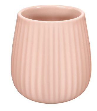 Kleine Wolke Zahnputzbecher Groove, Accessoires, Farbe Pearl, Material: Steinzeug