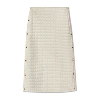 Moncler Femme, Jupes, Beige, Taille: 38 FR Jupe matelassée