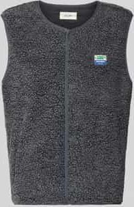 American Vintage Straight Fit Weste mit Logo-Patch Modell Hoktown