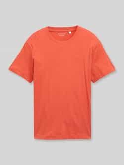 Tom Tailor Regular Fit T-Shirt aus reiner Baumwolle